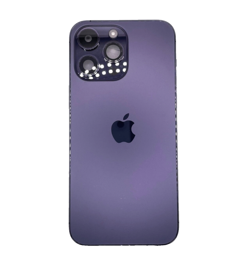 Full Body Housing for Apple iPhone 14 Pro Max - Purple - Santa Electro