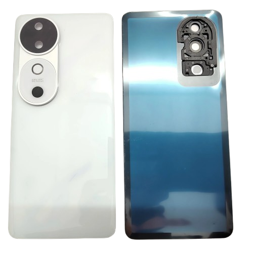 Back Panel Cover for Vivo V40 5G - White - Santa Electro
