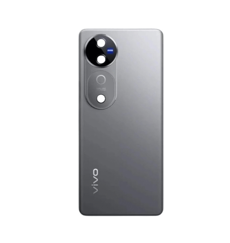Back Panel Cover for Vivo V40 5G - Grey - Santa Electro